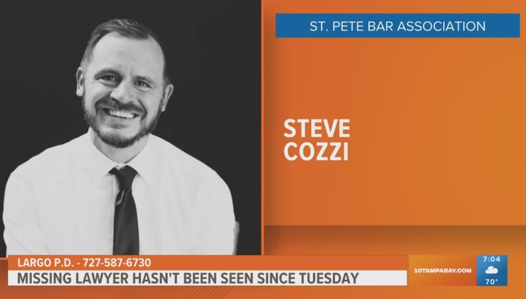 Jake Blanchard Lawyer Steven Cozzi Disappears